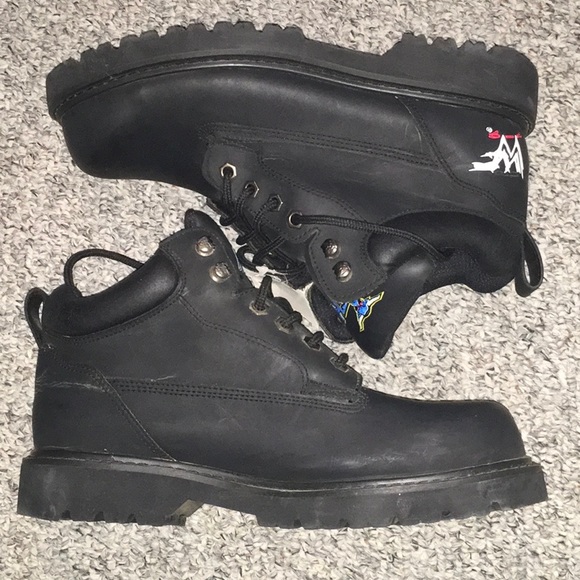 Wwf | Shoes | Wwfwwe The Rock The Rock Says Black Work Boots | Poshmark
